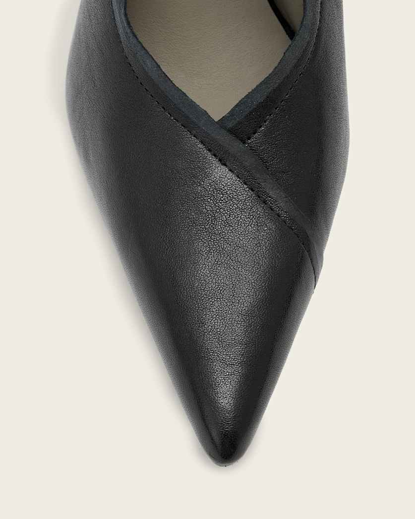 Vera Court Stiletto Heels Black | ALLSAINTS